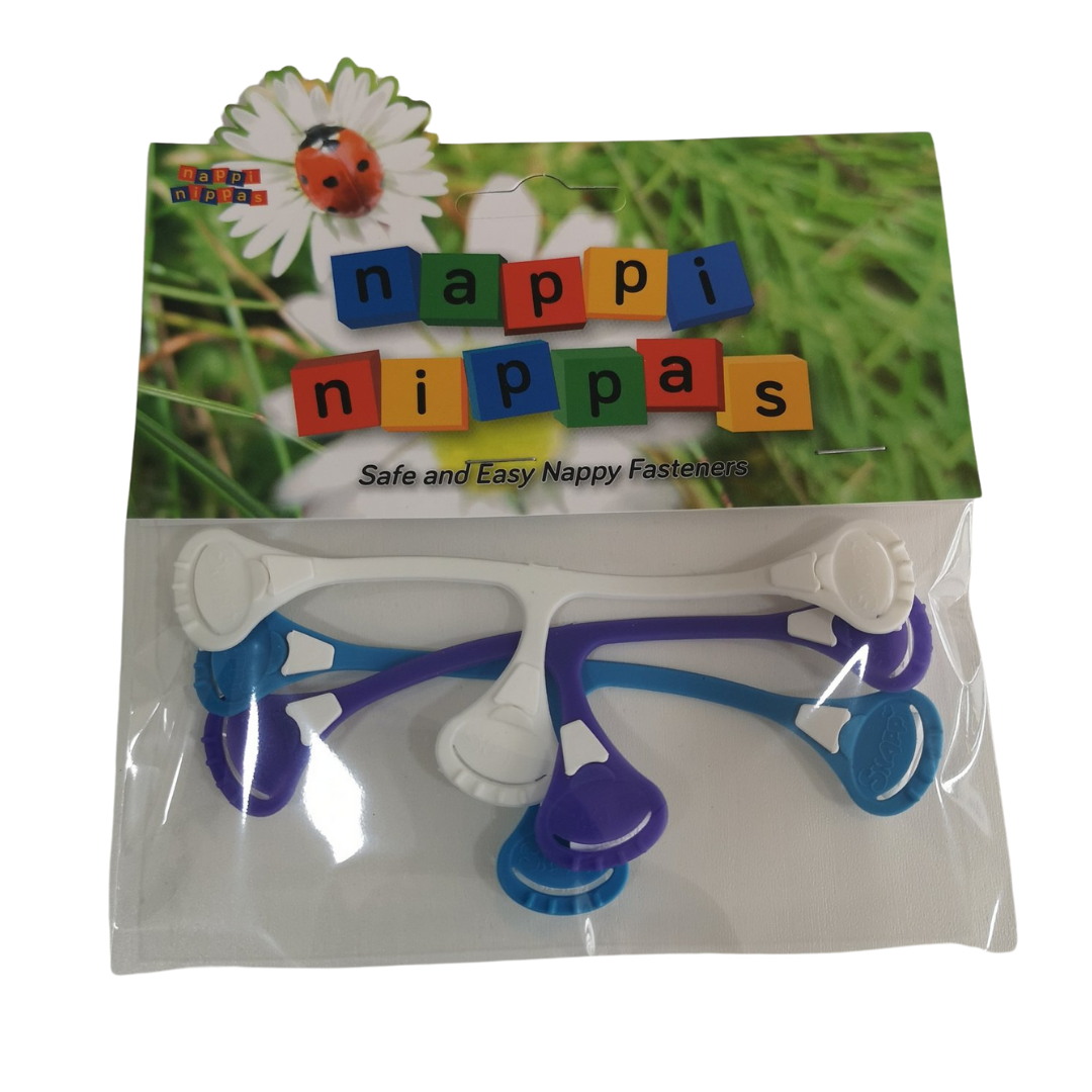 Nappi Nippas for Reusable Cloth Nappies - 3pack | Hadley Green Home